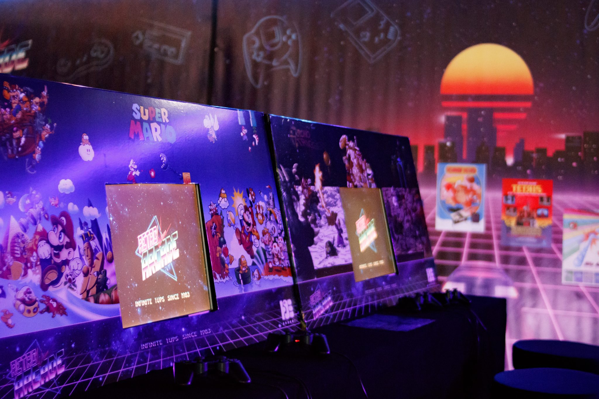 Über uns – Retro Wave Arcade